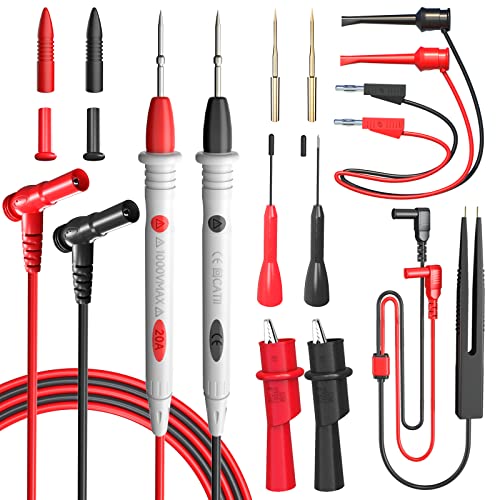 Snapklik.com : Goupchn Multimeter Test Leads Kit 13PCS Digital ...