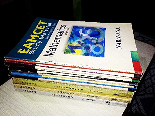 Eamcet Study Material-set of 12 books : Amazon.in: Books