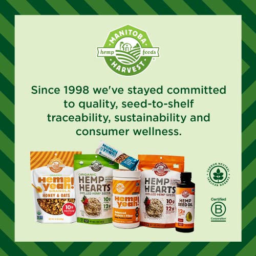 Manitoba Harvest Hemp Yeah! Natural Max Fiber Protein Powder ...