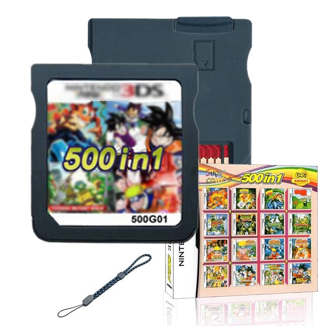 Buy 500 in 1 Game Cartridge Classic Nostalgic Games Pack Retro Game ...
