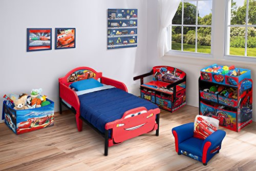Delta Children 6 Cubby Storage Unit, Disney/Pixar Cars - Want It All