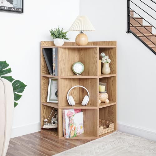 Amazon.com: Naomi Home Dona Corner Cabinet with USB Ports and Outlets ...