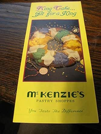 Amazon.com: legendary New Orleans bakery McKenzie's king cake ...