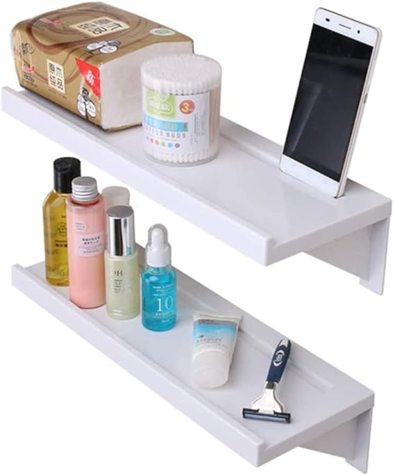 Suction Cup Bathroom Kitchen Storage Shower Shelf Holder Rack Organizer ...