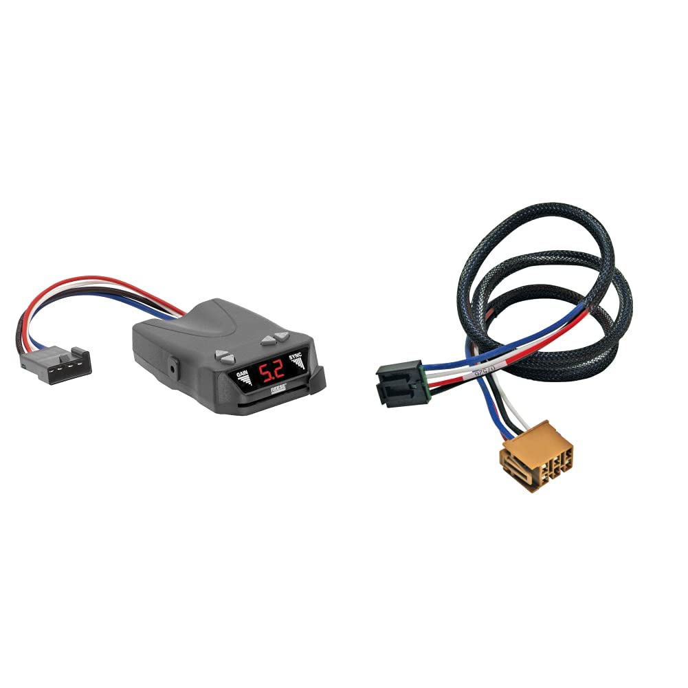 Reese Towpower 8507111 Brakeman IV Compact Brake Control + 7805011 ...