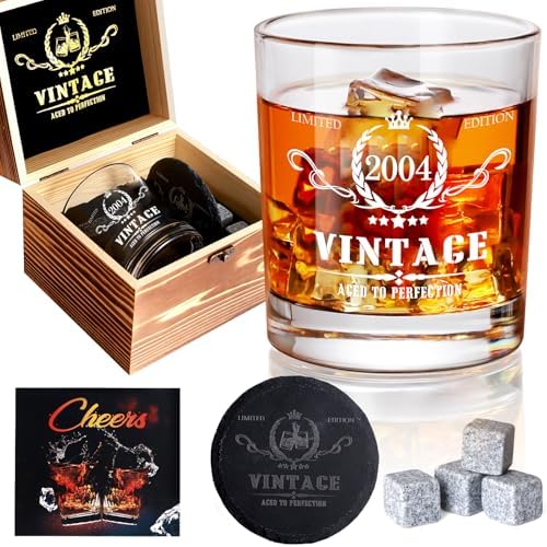 English Pewter Company Vintage Years 2004 21st Birthday Gift Whisky ...
