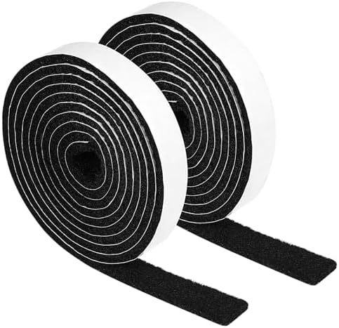 Psyqtsuary 4 Rolls 120 X 1 Inch White Felt Strips with Adhesive Backing ...