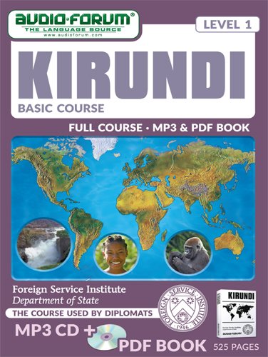 Amazon.com: FSI: Basic Kirundi (MP3/PDF): 9781623922597: Foreign Service Institute: Books