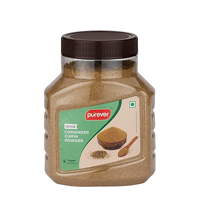 Purever Organic Dried Silver Coriander Cumin Powder Dhania Jeera Powder ...