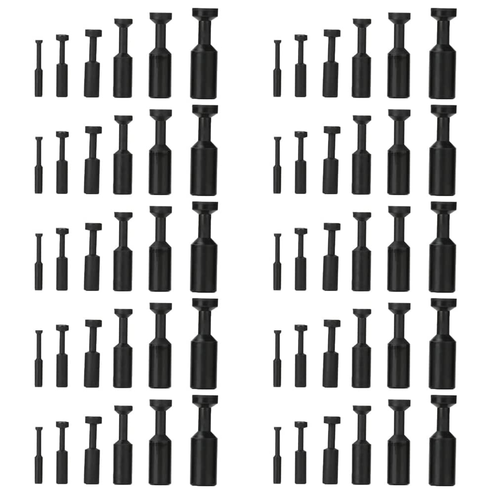 Amazon.com: 60 Pcs Push to Connect Fittings, Cap Style Pneumatic ...