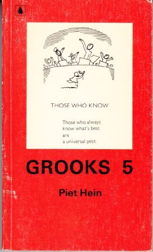Grooks 5: HEIN, Piet: Amazon.com: Books