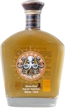Rum Octopus Seven Seas | Amazon.com.br