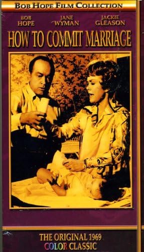 Amazon.com: How to Commit Marriage [VHS] : Bob Hope, Jackie Gleason ...