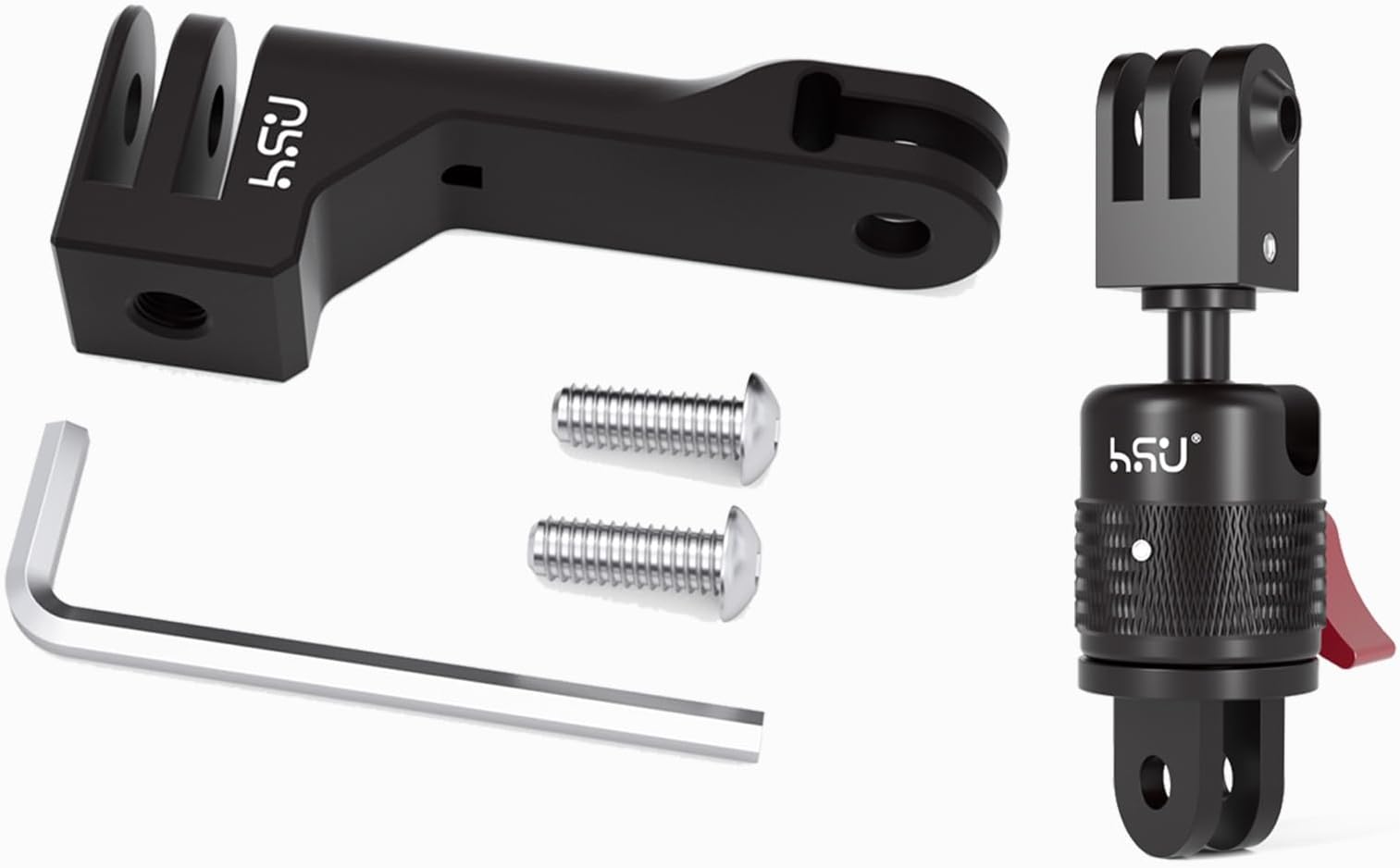 Amazon.com: HSU 360 Degree Rotation Camera Mount and Vertical Bracket ...