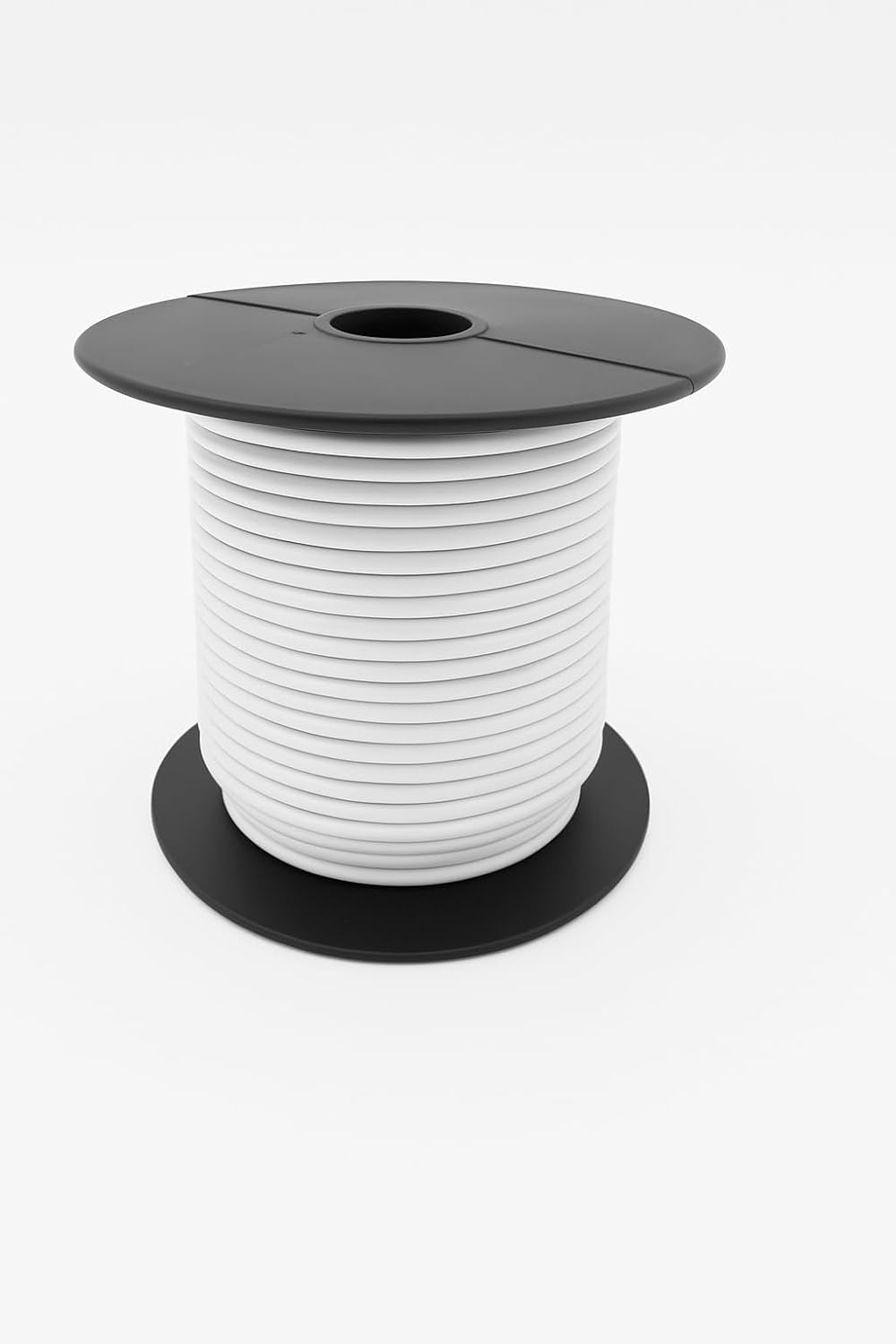 25 FT 12 AWG Stranded Copper THHN Wire – White Building Wire, 600V ...