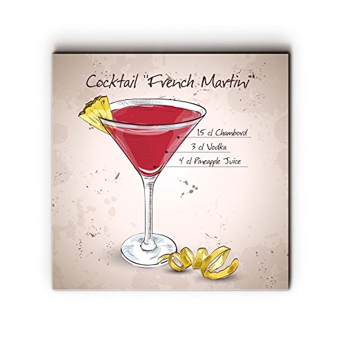 nish! Cocktail Poster Prints #004 (MDF Wood, 24"x24", 1 pc) : Amazon.in ...