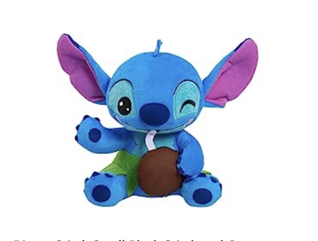 $2/mo - Finance Disney Stitch Small Plush Stitch and Coconut, Stuffed ...