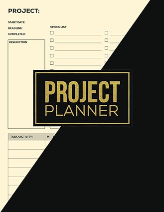 Amazon.com: Project Planner: Work Organizer, Project Management ...
