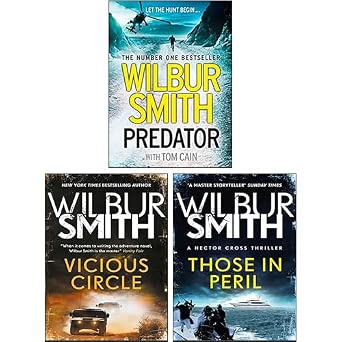 Wilbur Smith Hector Cross Series Collection 3 Books Set (Those in Peril ...