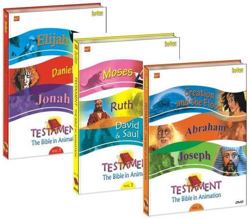 Testament - The Bible In Animation Collection [Vol.1, 2 and 3] - Pack ...