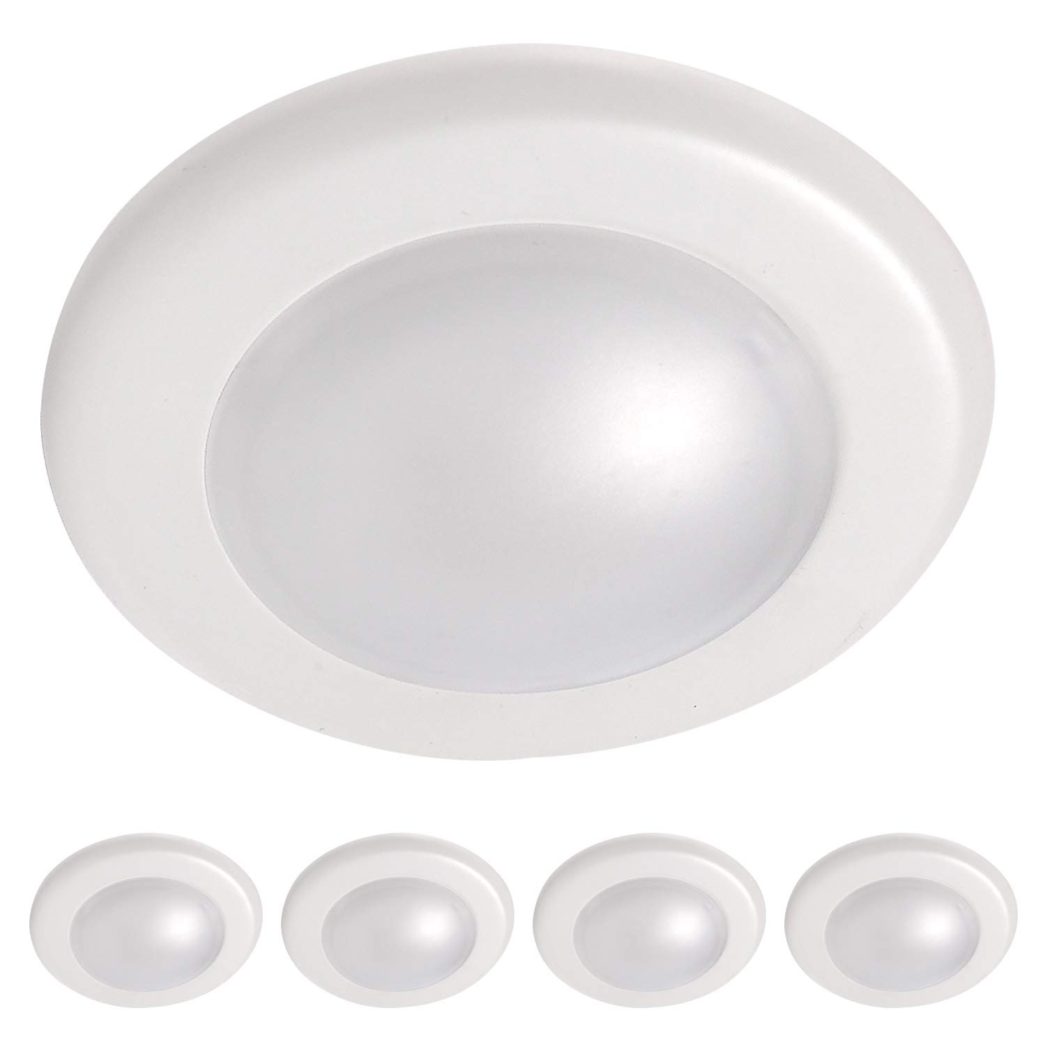 4 Pack 4 Inch Led Disk Light Dimmable Recessed Lighting | Desertcart INDIA