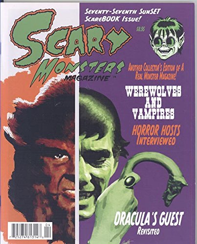 Scary Monsters Magazine # 77 January 2011 (Werewolf/Vampire Cover Art ...