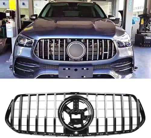 Amazon.com: Car Front Racing Bumper Mesh Grill Vent Upper Cover For ...