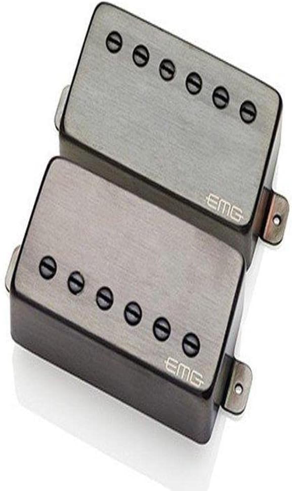 Amazon.com: EMG Jim Root JR Daemonum Humbucker Pickup Set, Zebra (7194. ...