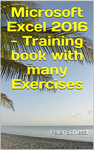 Microsoft Excel 2016 - Training book with many Exercises eBook ...