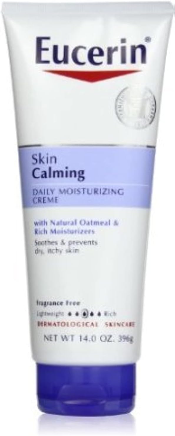 Amazon.com : Eucerin Skin Calming Daily Moisturizing Creme Tubes, 14 Oz ...