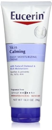 Amazon.com : Eucerin Skin Calming Daily Moisturizing Creme Tubes, 14 Oz ...