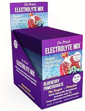 Amazon.com: Dr. Price's Vitamins Electrolyte Mix Supplement Powder, 72 ...