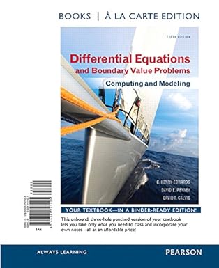 Differential Equations and Boundary Value Problems: Computing and ...