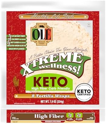 Amazon.com: Ole Mexican Foods Xtreme Wellness High Fiber Low Carb Keto ...