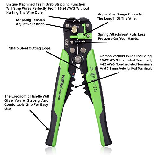 Snapklik.com : Automatic Wire Stripper, 3 In 1 Multi Tool For Stripping ...