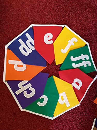 Hessian Rainbow Numbers Bunting -20 to 100 and Rainbow Upper and Lower ...