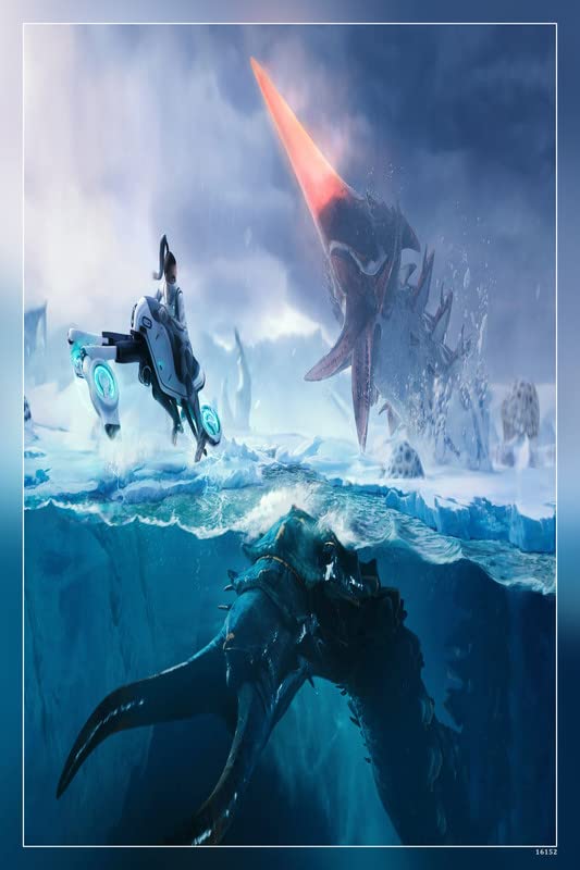 POSTERDADDY Subnautica Below Zero Science Fiction Video Game Matte ...