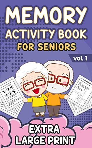 Memory Activity Book for Seniors | Extra Large Print: Over 100 Fun ...