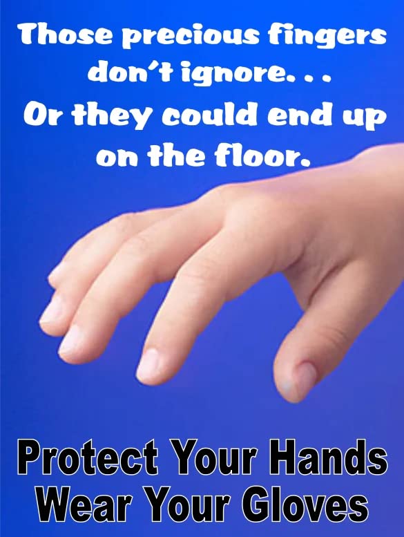 Those Precious Fingers Don’t Ignore… or They Could end up on The Floor ...