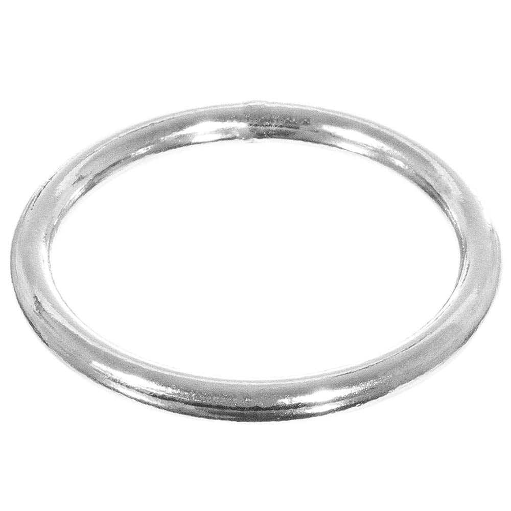 2 Inch Metal O-Rings – Welded Steel Hardware Attachment Piece (100 Pack ...