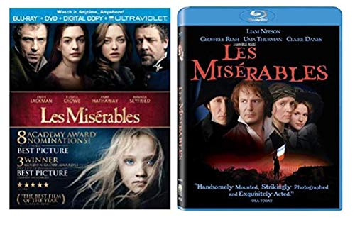 Amazon.com: Les Miserables Set Double Feature (Blu-ray) : Liam Neeson ...