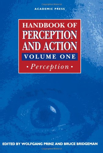 Buy Handbook of Perception and Action: Perception: v. 1 (Handbook of ...