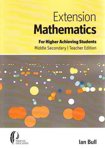 Buy Extension Mathematics: For Higher Achieving Students Middle ...