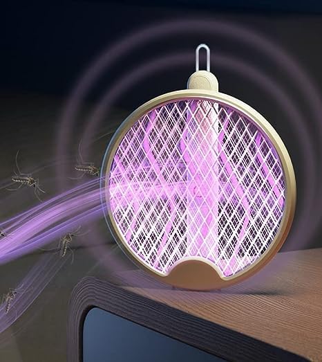 2 in 1 Mosquito bat Electric Mosquito Swatter Mosquito Zapper Indoor ...