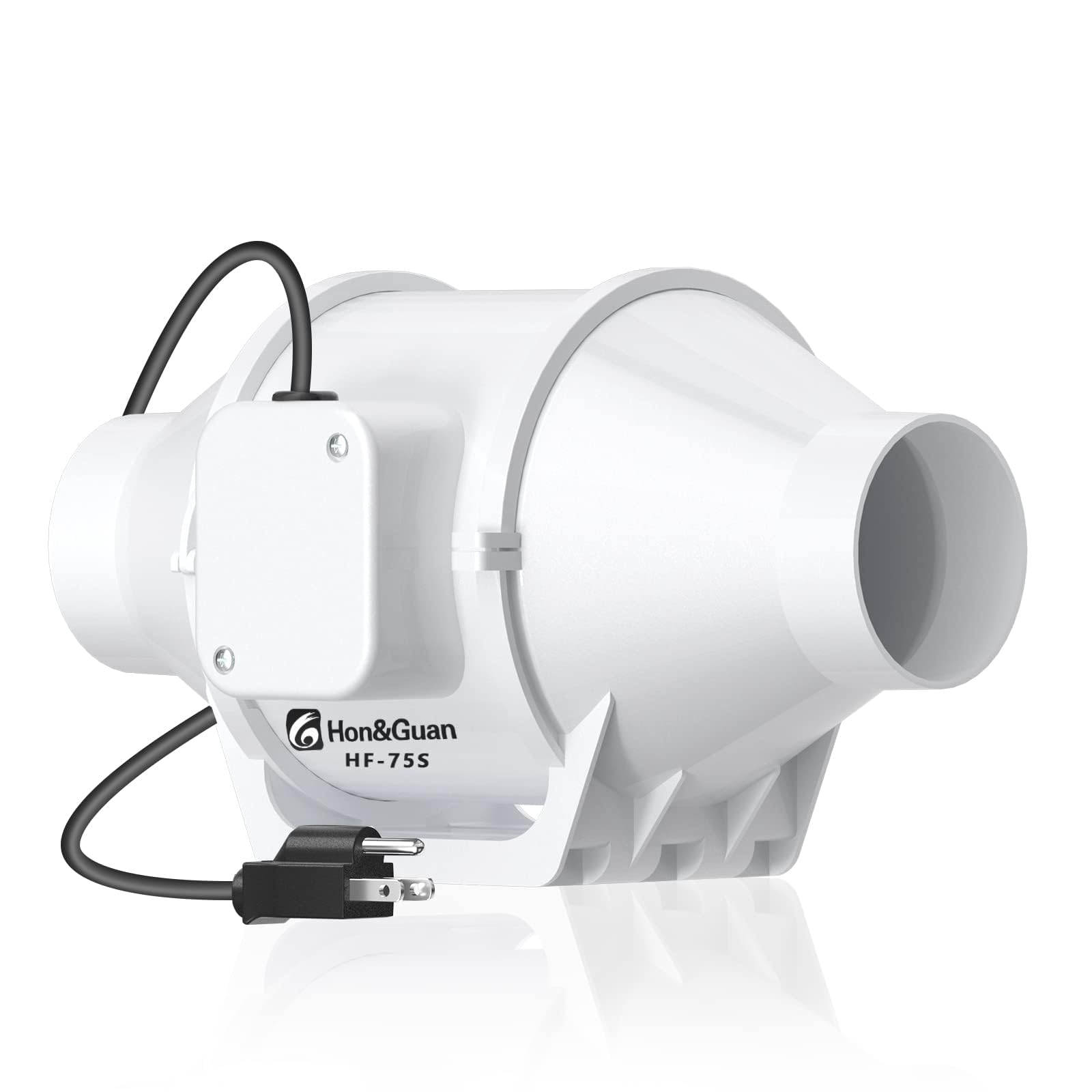 Amazon.com: Hon&Guan 3 Inch Duct Fan, High Efficiency Inline Fan Mixed ...