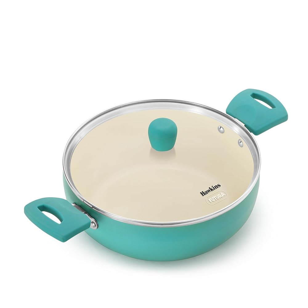 Hawkins 3 Litre Cook n Serve Casserole, Aqua Nepal | Ubuy