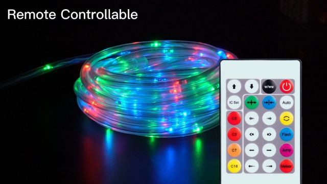 Watch Smart RGB LED Rope Lights with App Remote Control Music Sync on ...