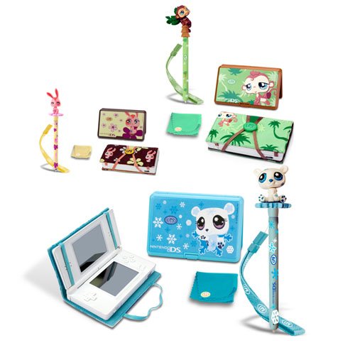 Amazon.com: PDP N7356 Littlest Pet Shop Starter Kit for Nintendo DS ...
