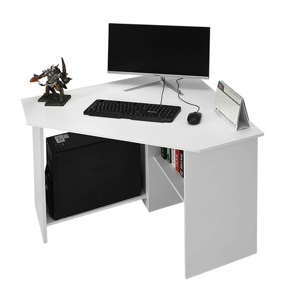 Panana Modern Corner Computer Desk Study Writing Table PC Laptop Desk ...