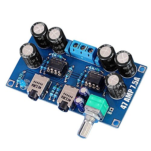 LussoLiv DIY Audio Stereo Power Headphone Amplifier Board Module Kit ...